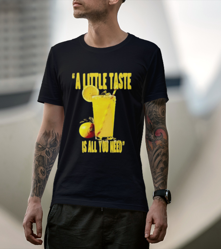 Louis Lemonade Tour 2025 A Little Taste Is All You Need Long Sleeve T-Shirt