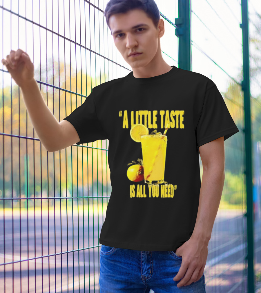 Louis Lemonade Tour 2025 A Little Taste Is All You Need Long Sleeve T-Shirt