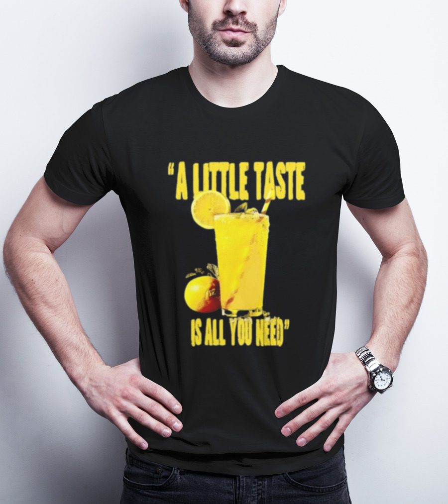Louis Lemonade Tour 2025 A Little Taste Is All You Need Long Sleeve T-Shirt