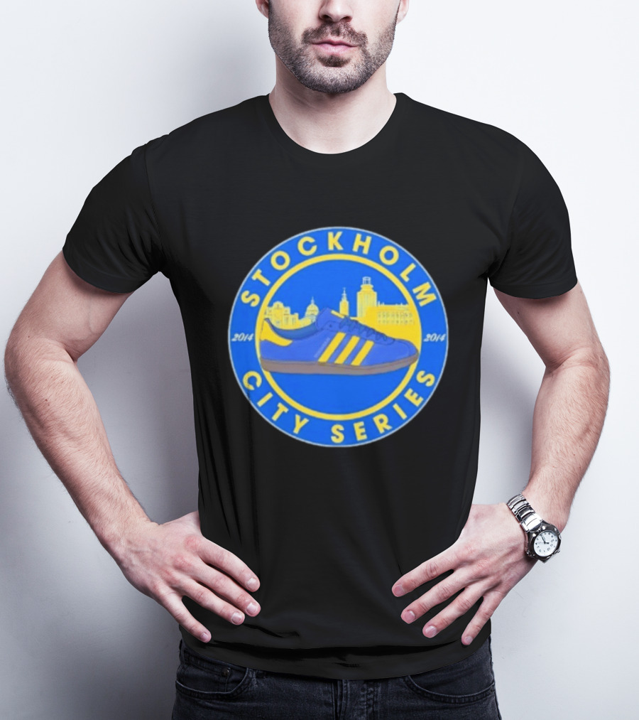 Stockholm City Series Adidas Sneaker 2014 Skyline T-Shirt