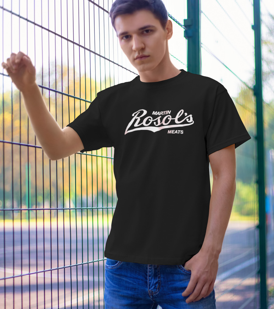 Martin Rosol's Meats Classic Butcher Brand T-Shirt
