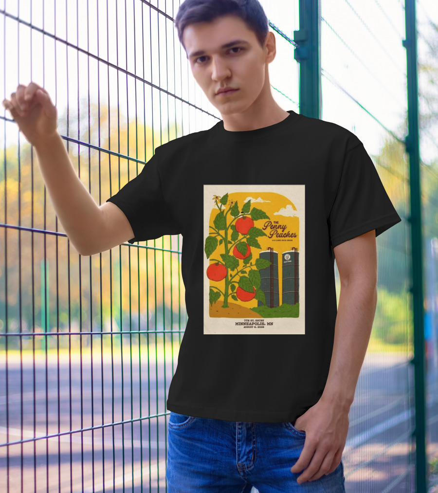 Penny Peaches With Loose Rope Series 7th Street Entry Minneapolis MN August 8 2026 T-Shirt