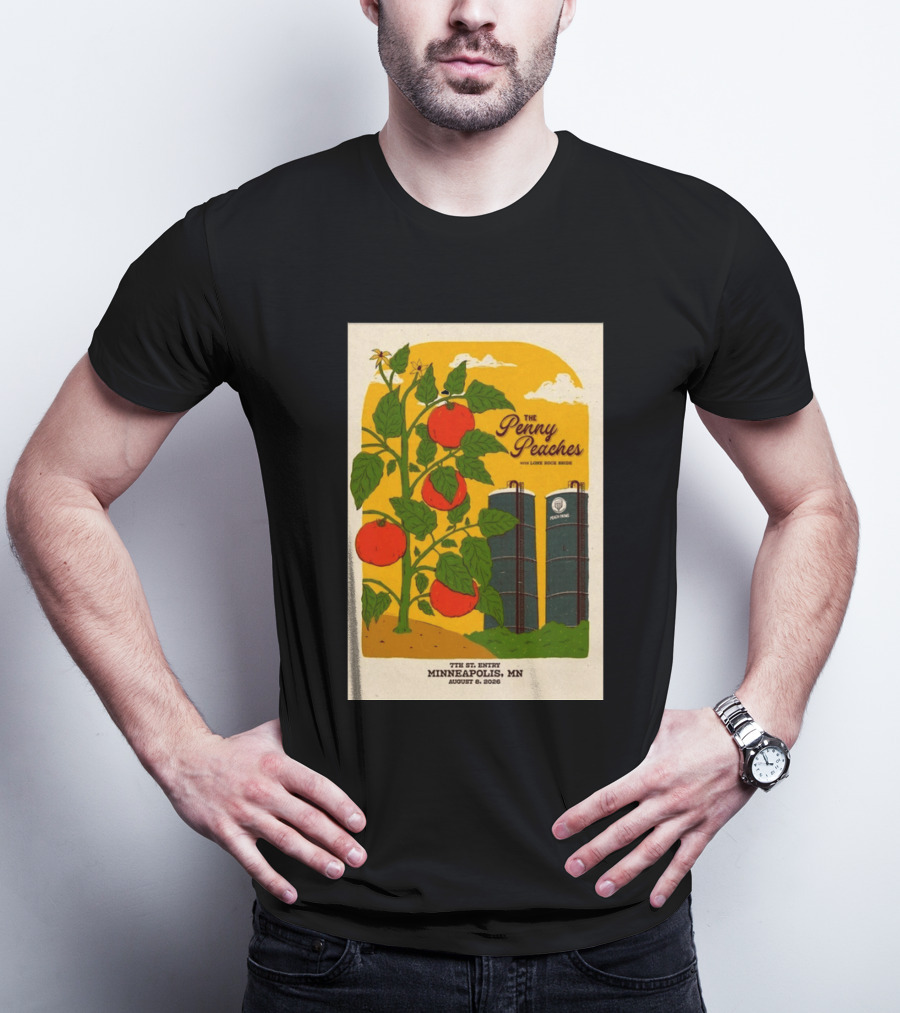 Penny Peaches With Loose Rope Series 7th Street Entry Minneapolis MN August 8 2026 T-Shirt