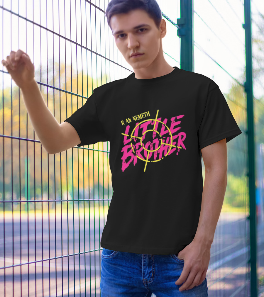 Ryan Nemeth Little Brother Target Wrestling AEW T-Shirt