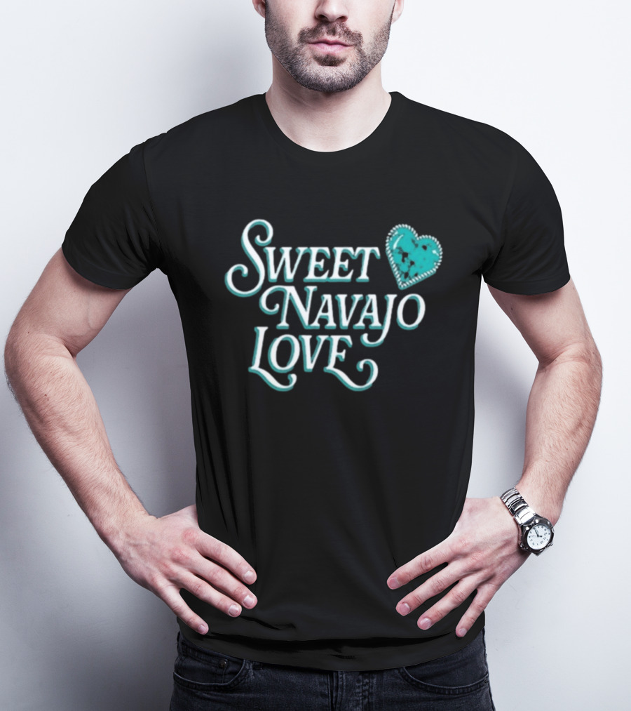 Sweet Navajo Love Heart T-Shirt