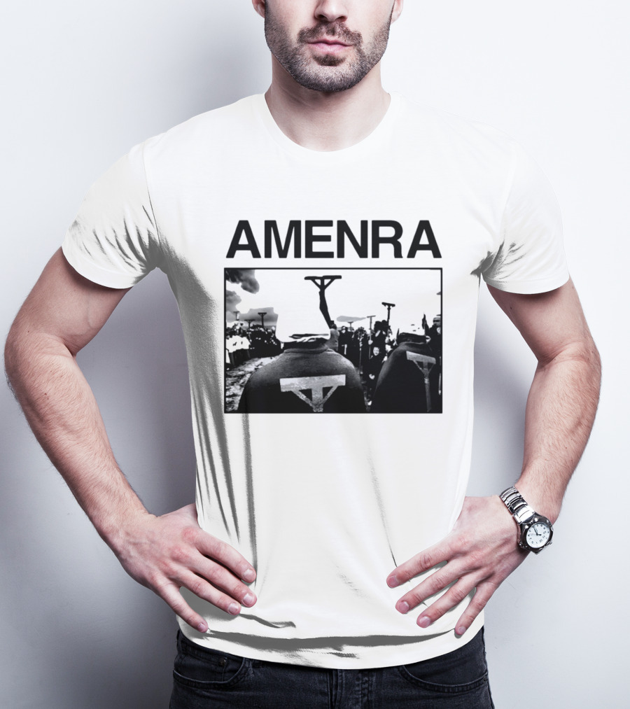 Amenra Ik Vond Je In De Ogen Van Mijn Medemens Crucifix T-Shirt