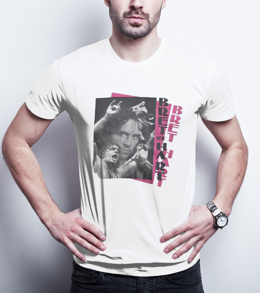 Bret Hit Man Hart WWF Wrestling Legend T-Shirt