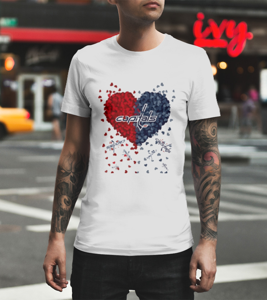 Original Capitals Heart Washington Hockey NHL 2026 T-Shirt