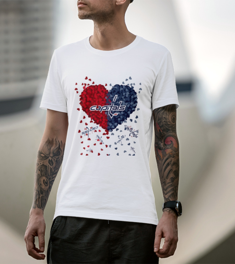 Original Capitals Heart Washington Hockey NHL 2026 T-Shirt
