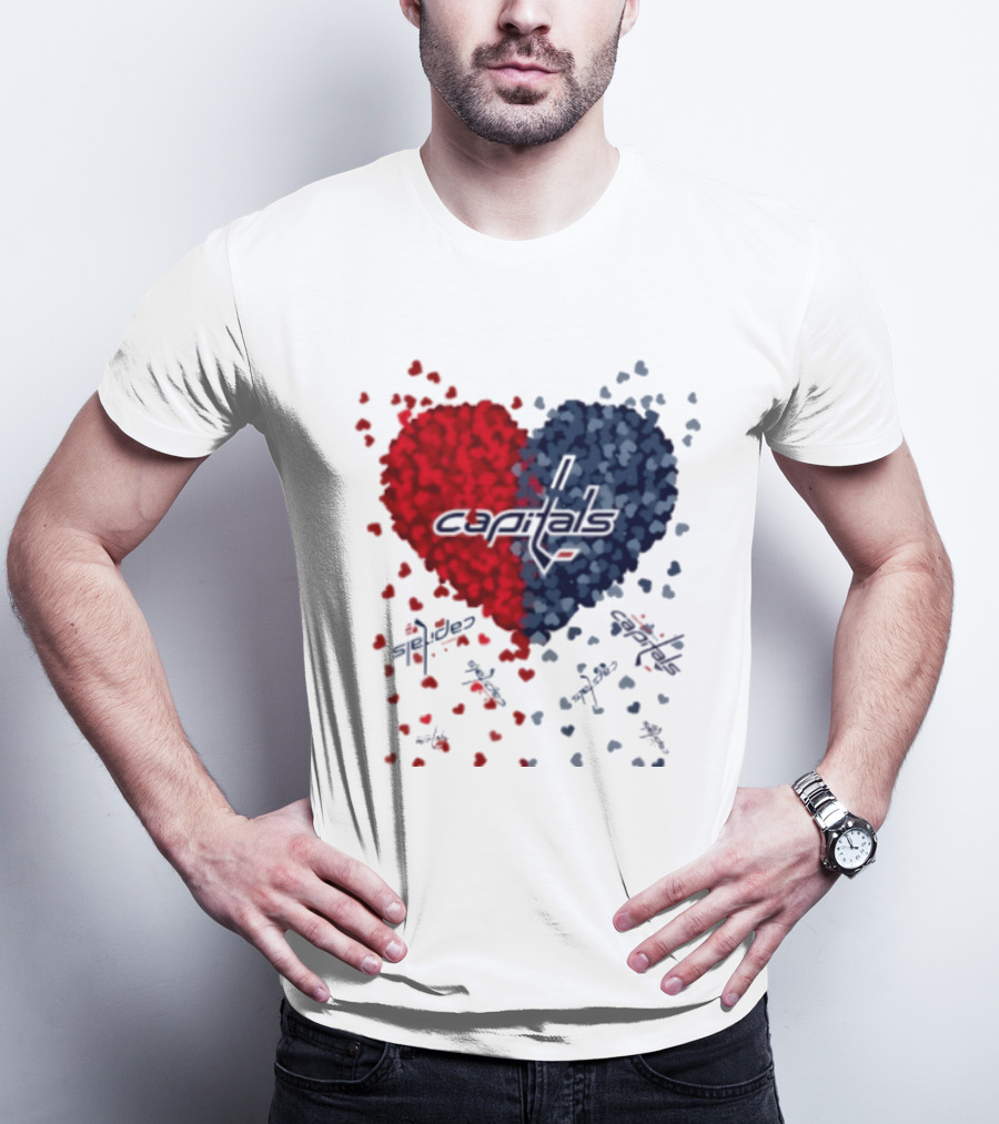 Original Capitals Heart Washington Hockey NHL 2026 T-Shirt