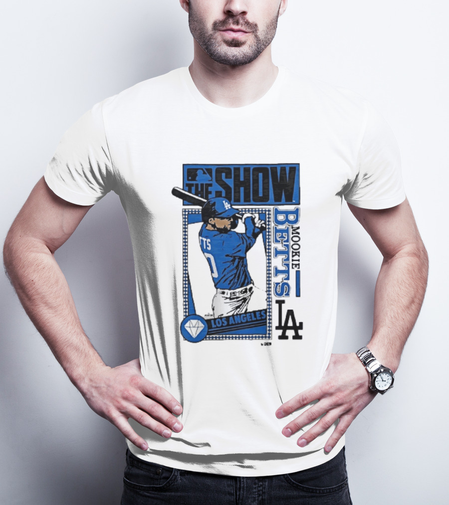 The Show Mookie Betts Los Angeles Dodgers MLB Baseball LA T-Shirt
