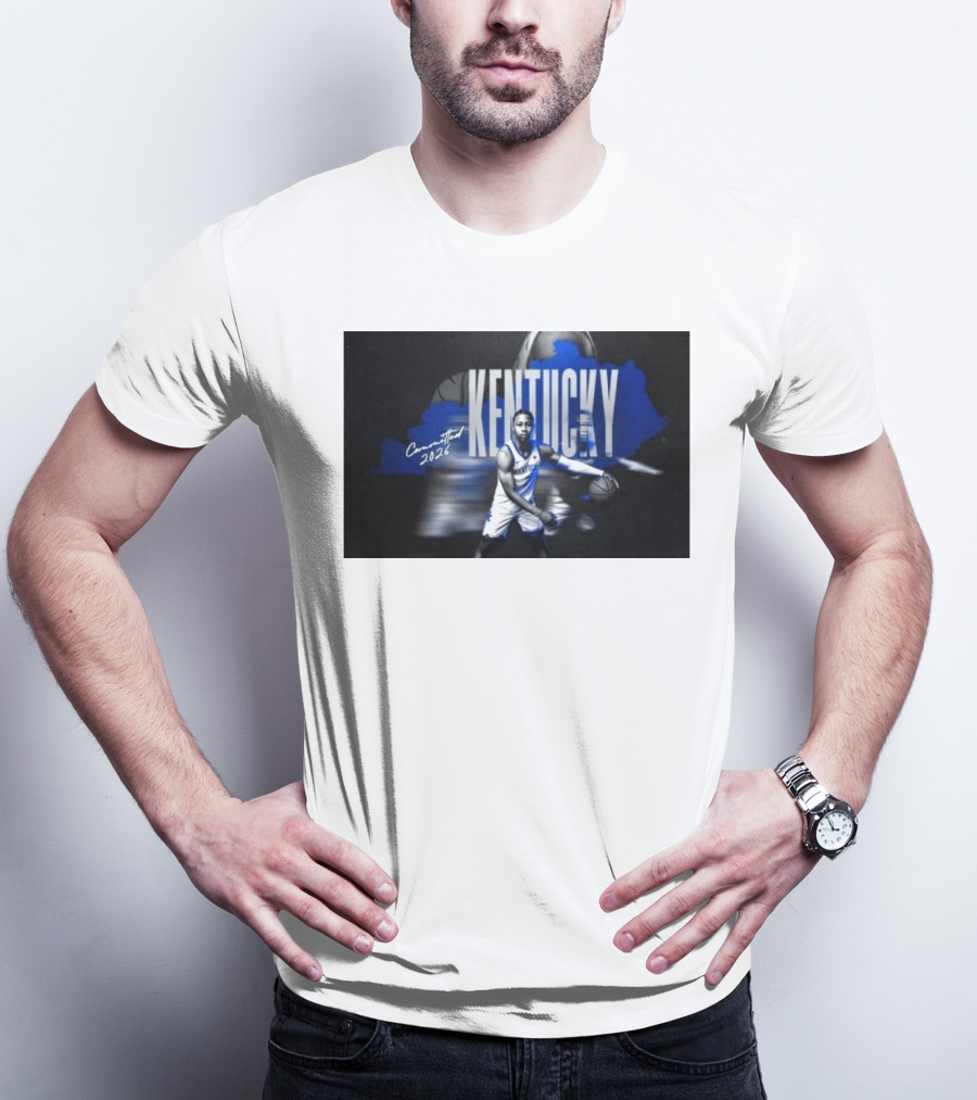 Kentucky Wildcats Committed 2026 Mason Williams Basketball Hype T-Shirt