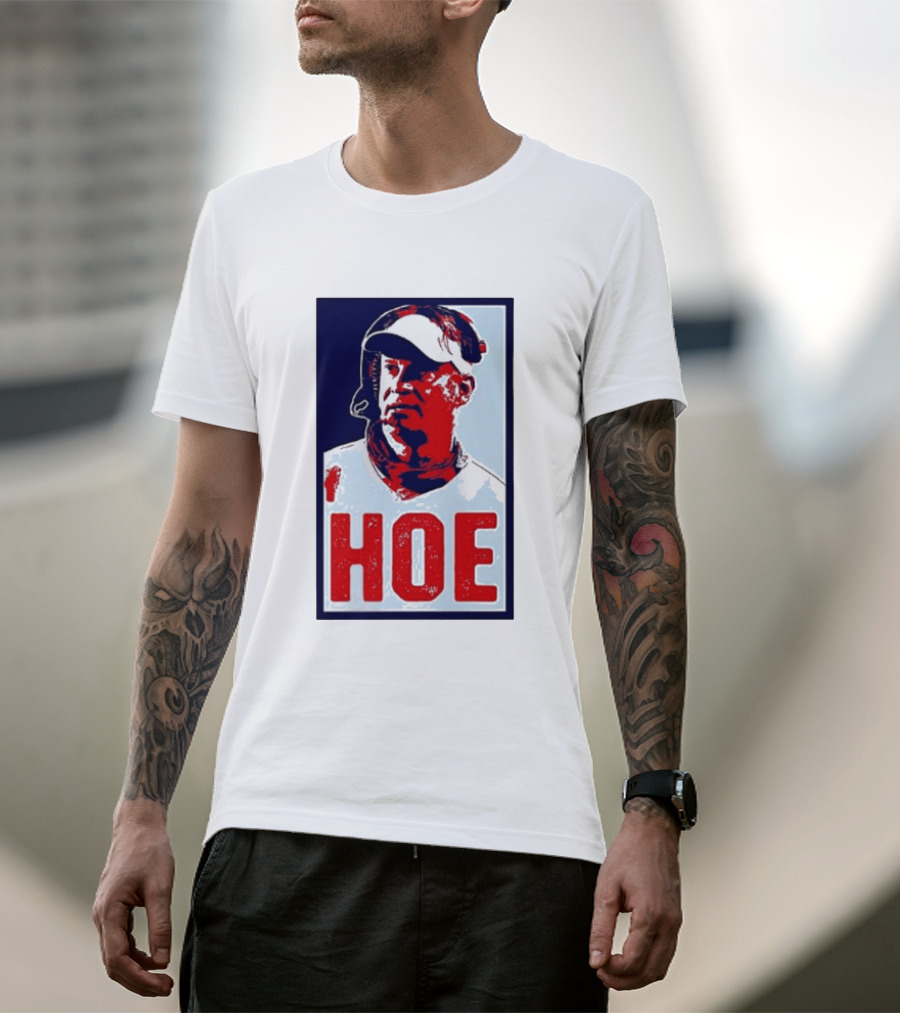 Lane Kiffin Hoe Red Blue Artistic T-Shirt