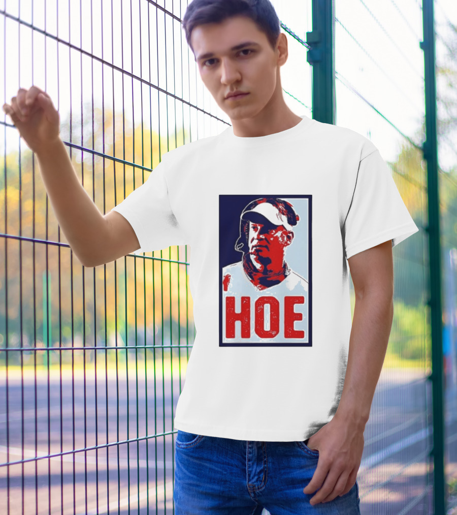 Lane Kiffin Hoe Red Blue Artistic T-Shirt