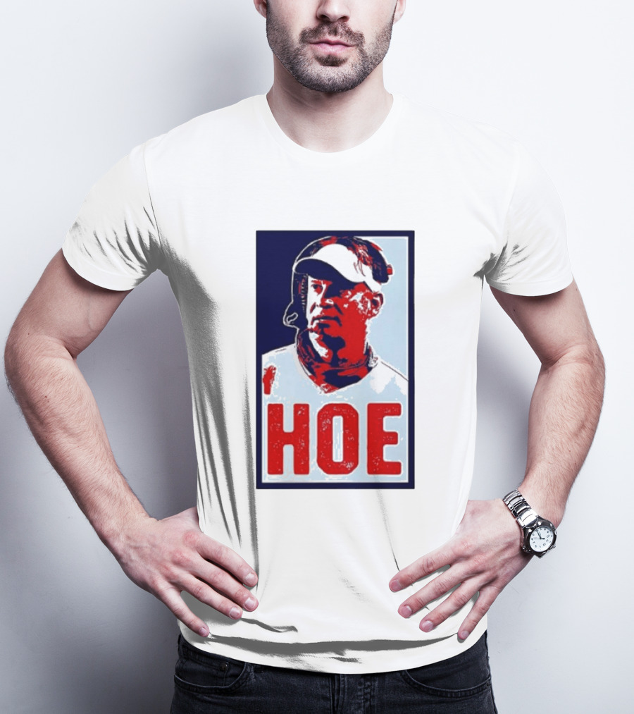 Lane Kiffin Hoe Red Blue Artistic T-Shirt