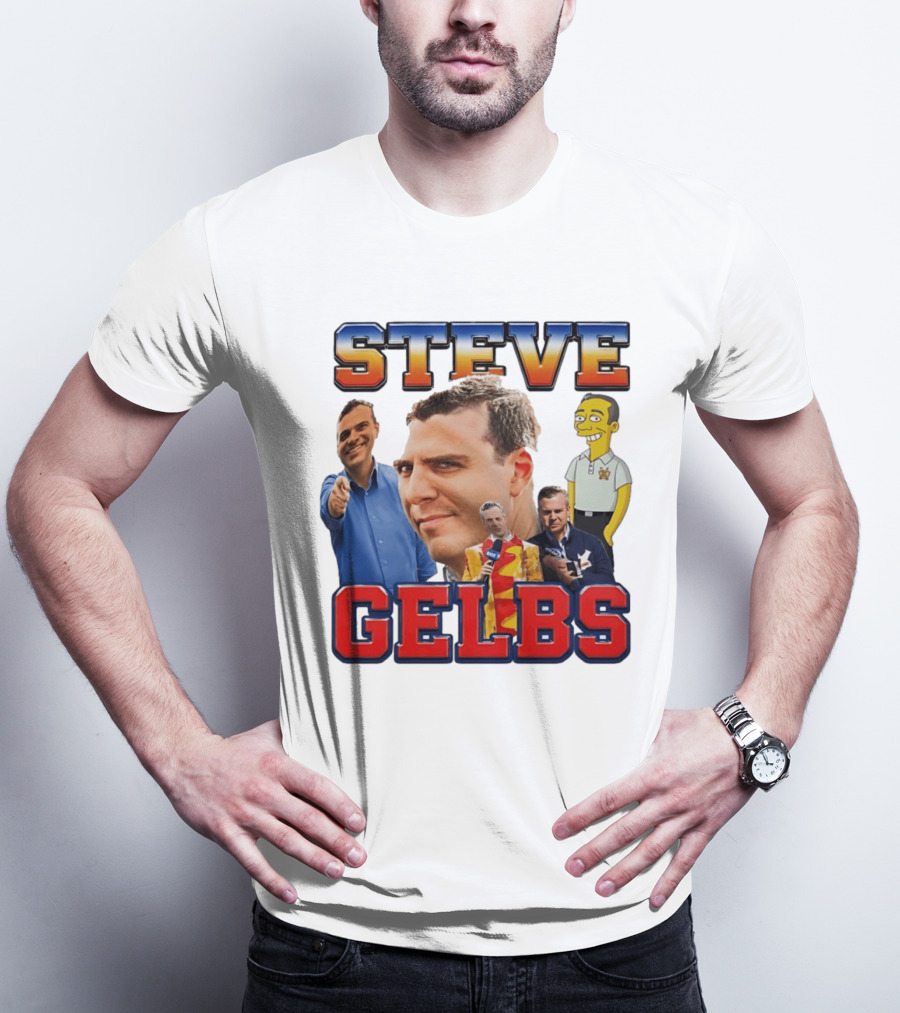 STEVE GELBS SNY Mets Broadcaster Sports Reporter T-Shirt