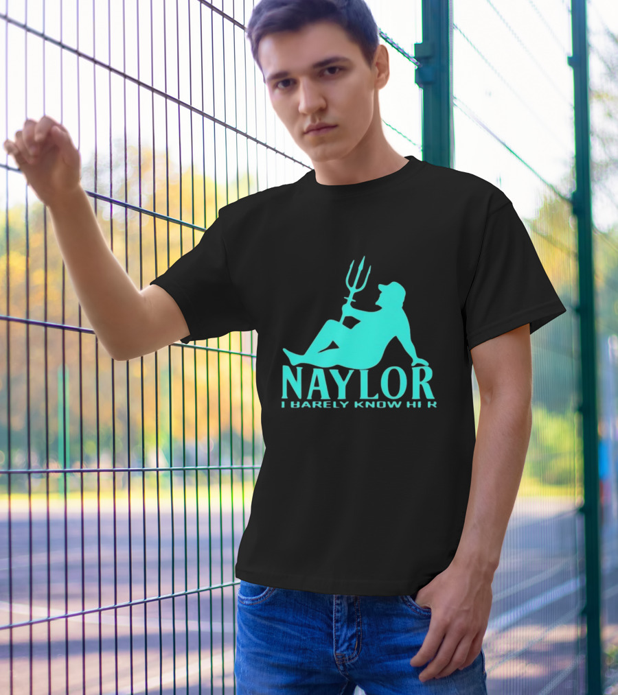 Naylor I Barely Know Her Mariners Trident Pose T-Shirt