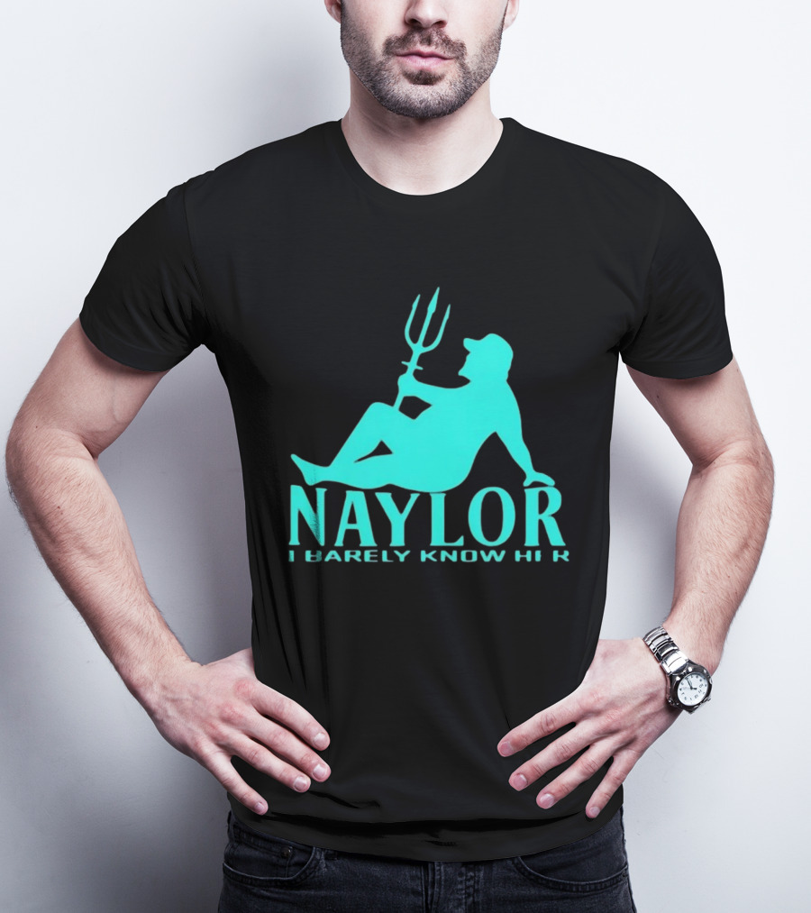 Naylor I Barely Know Her Mariners Trident Pose T-Shirt