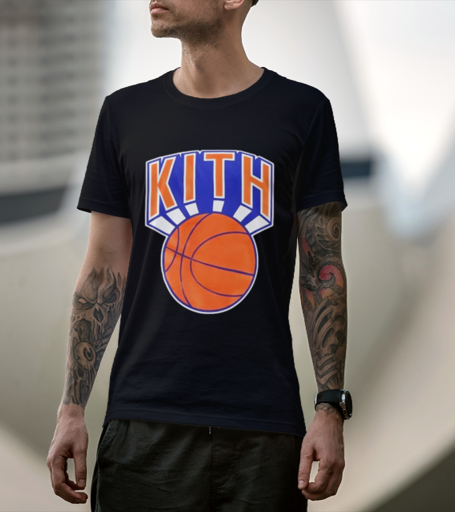 Kith Night New York Knicks Presented By Delta November 2025 Mecca Of Basketball T-Shirt