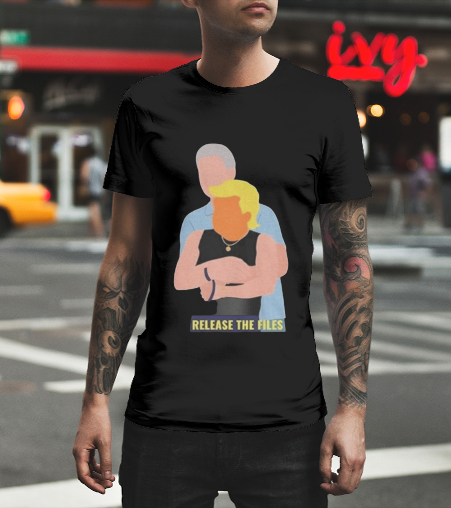 Release The Files CEO HR Kiss Cam Meme T-Shirt