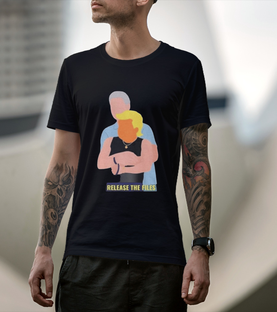 Release The Files CEO HR Kiss Cam Meme T-Shirt