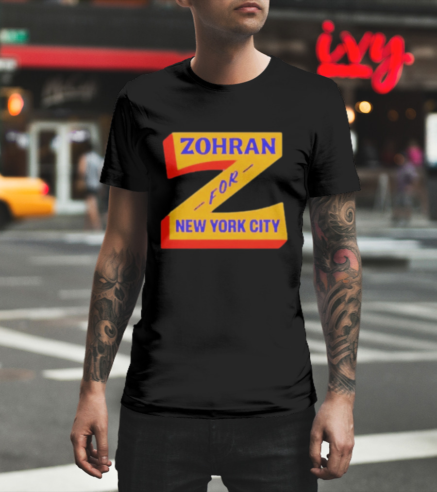 Zohran Mamdani 2025 Z For New York City T-Shirt