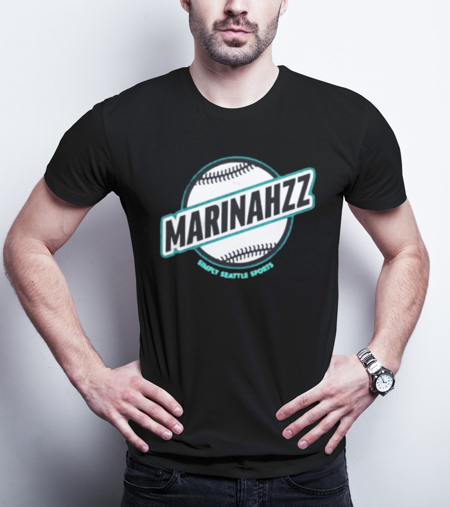 Marinahzz Simply Seattle Mariners Sports Baseball T-Shirt