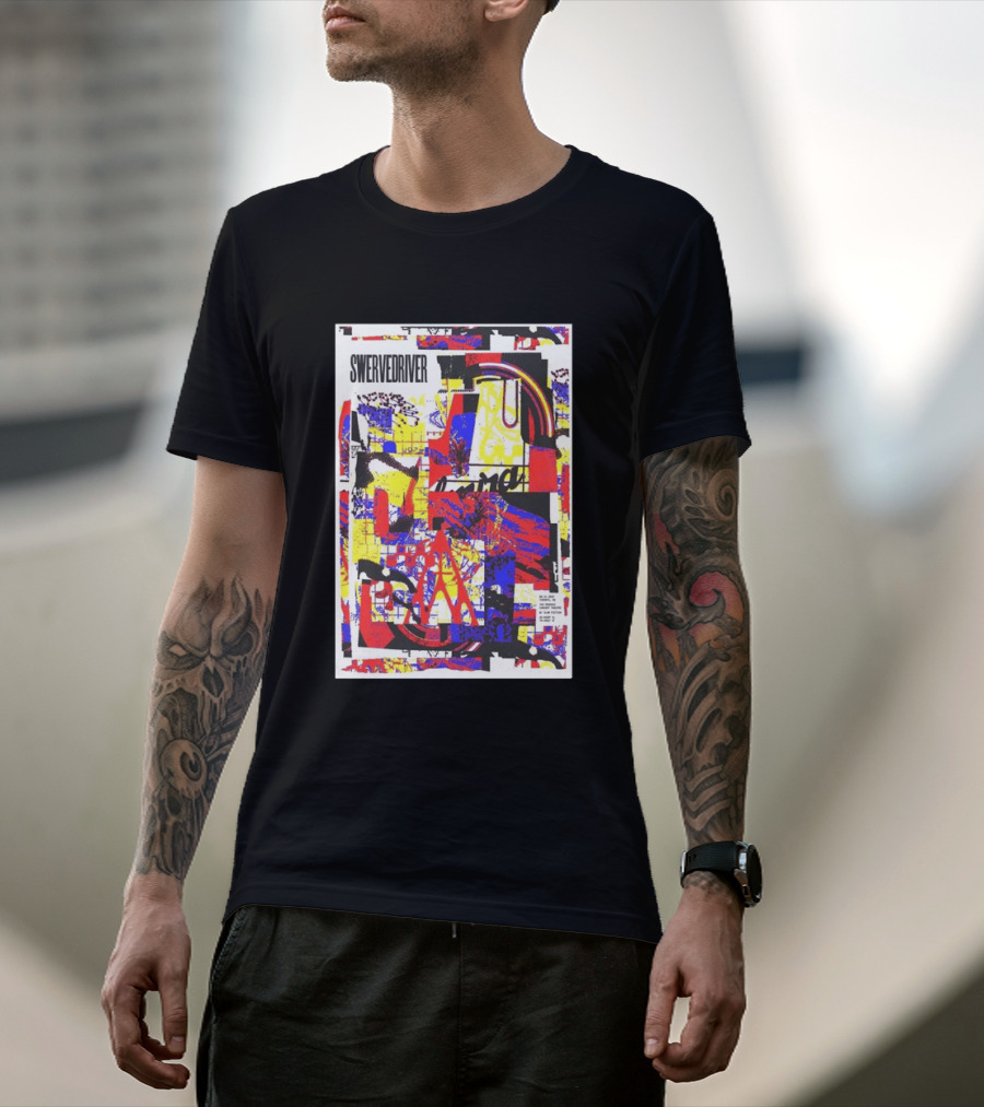 Swervedriver Phoenix Concert Theatre Toronto ON Aug 21 2026 Vibrant Abstract Collage T-Shirt