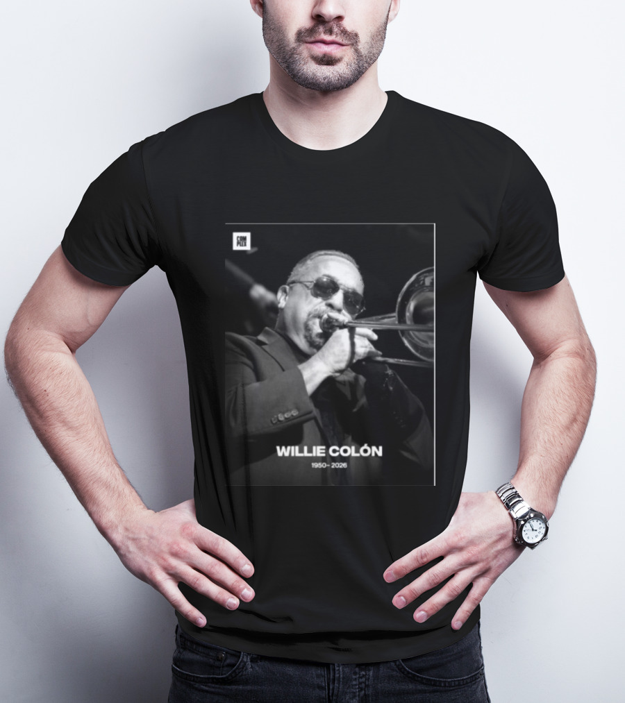 Willie Colón 1950 2026 Rest In Peace Salsa Giant T-Shirt