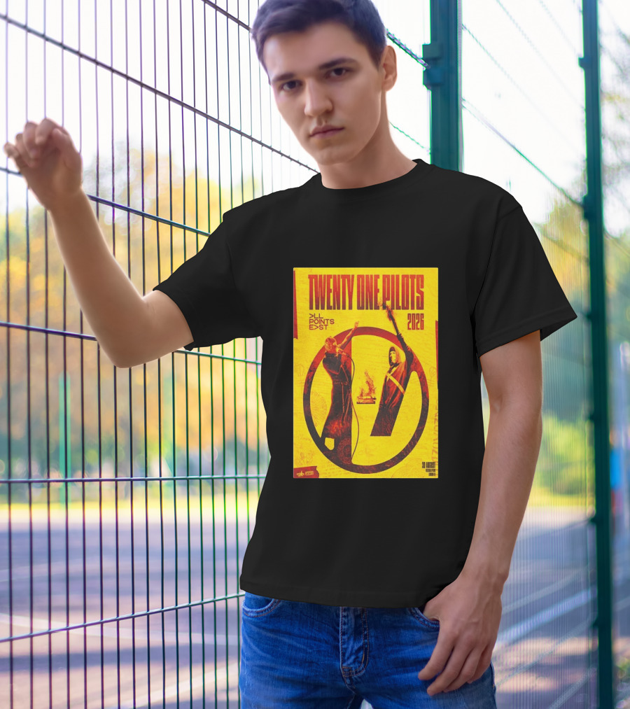 Twenty One Pilots All Points East 2026 Victoria Park London August 30 Tour T-Shirt