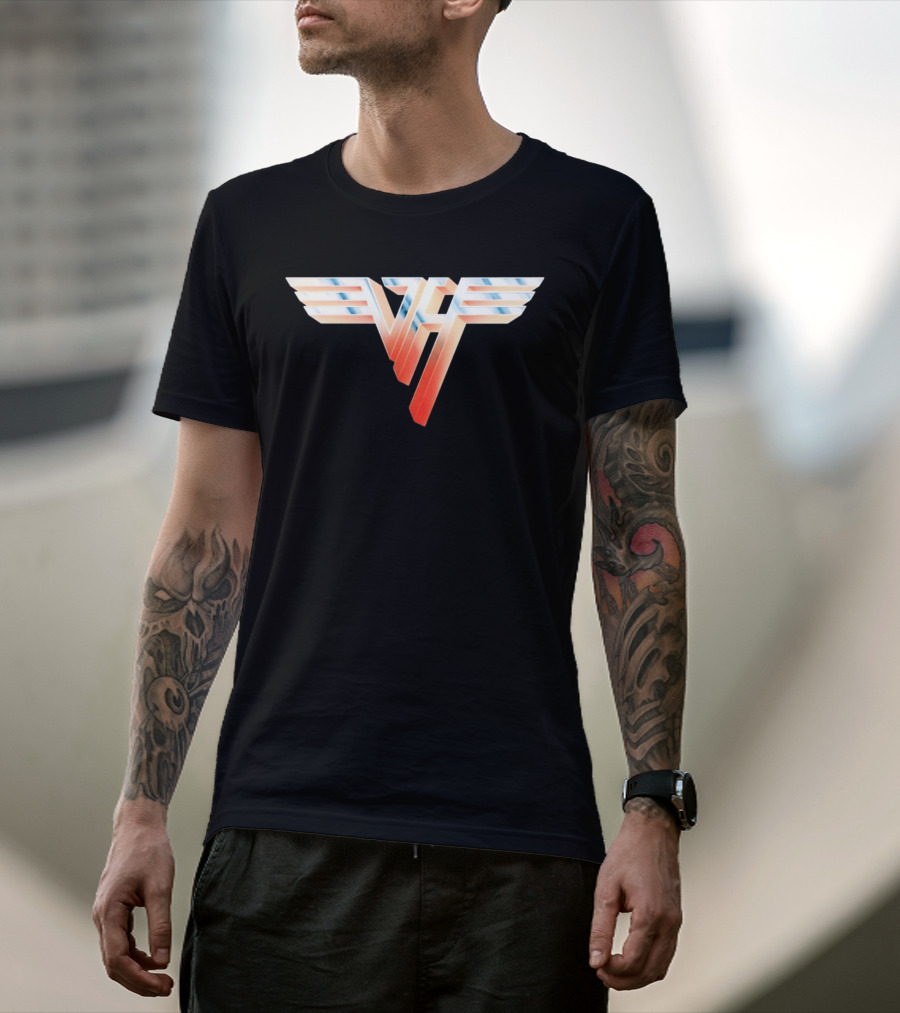 Van Halen VH Emblem Classic Rock T-Shirt