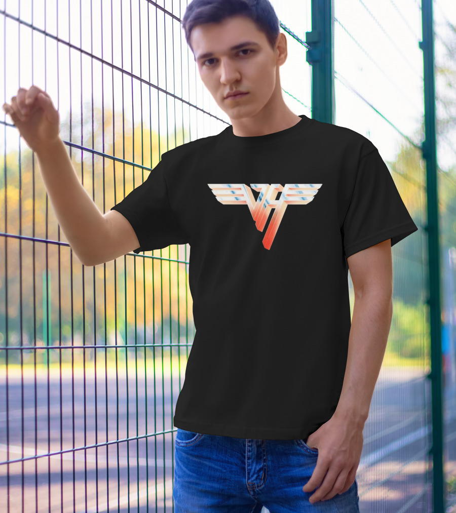 Van Halen VH Emblem Classic Rock T-Shirt