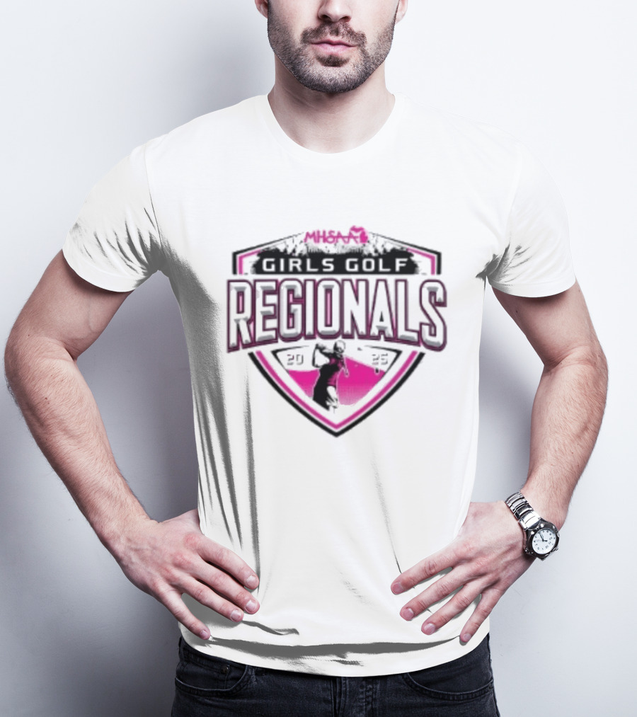 2025 MHSAA Girls Golf Regionals Championship T-Shirt