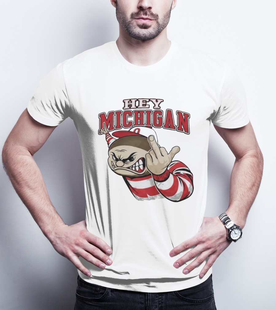 Ishowspeed Hey Michigan Football Rivalry Fan T-Shirt