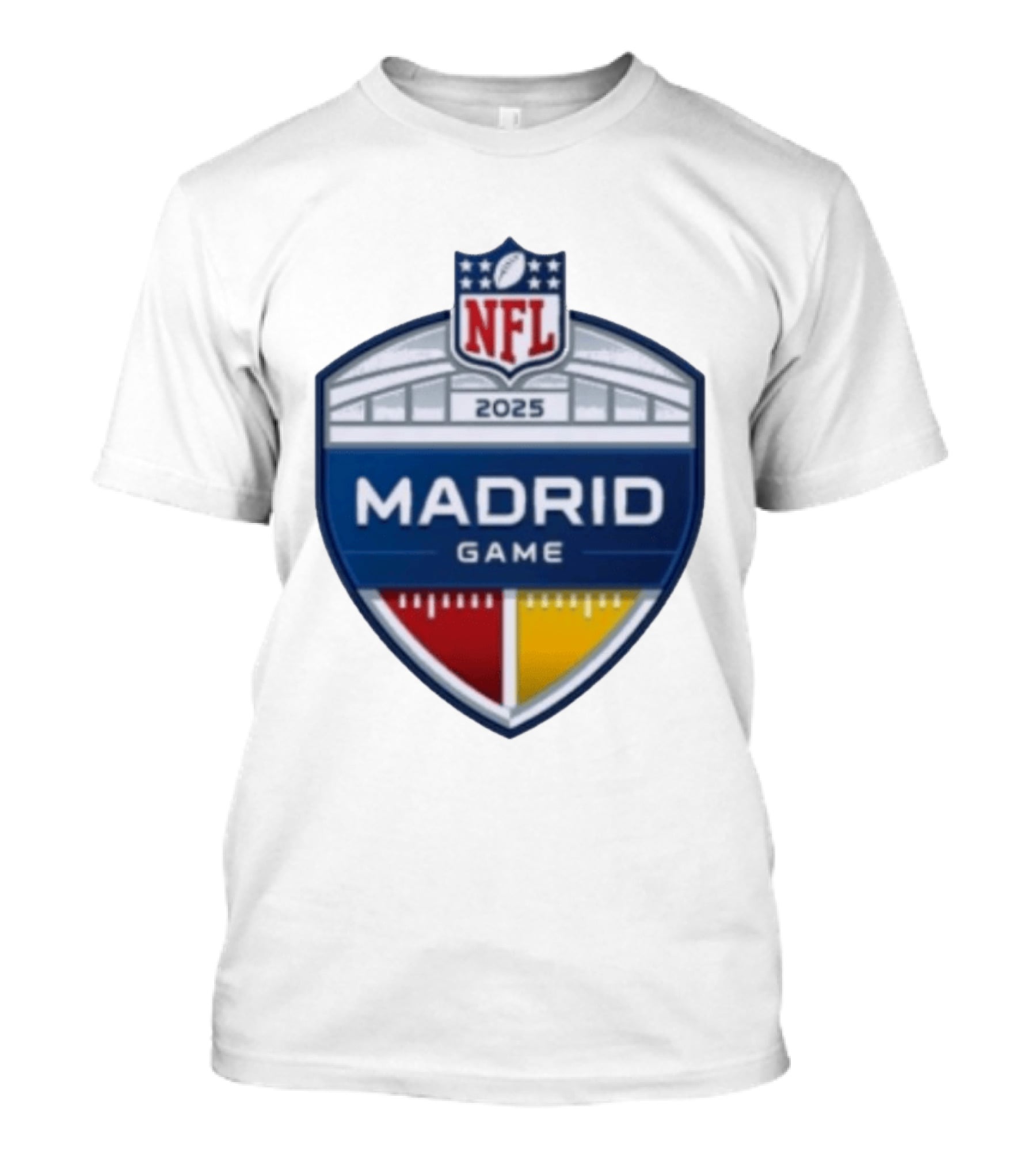 NFL 2025 Madrid Game Event T-Shirt