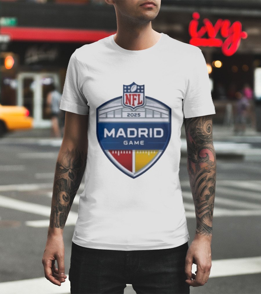 NFL 2025 Madrid Game Event T-Shirt