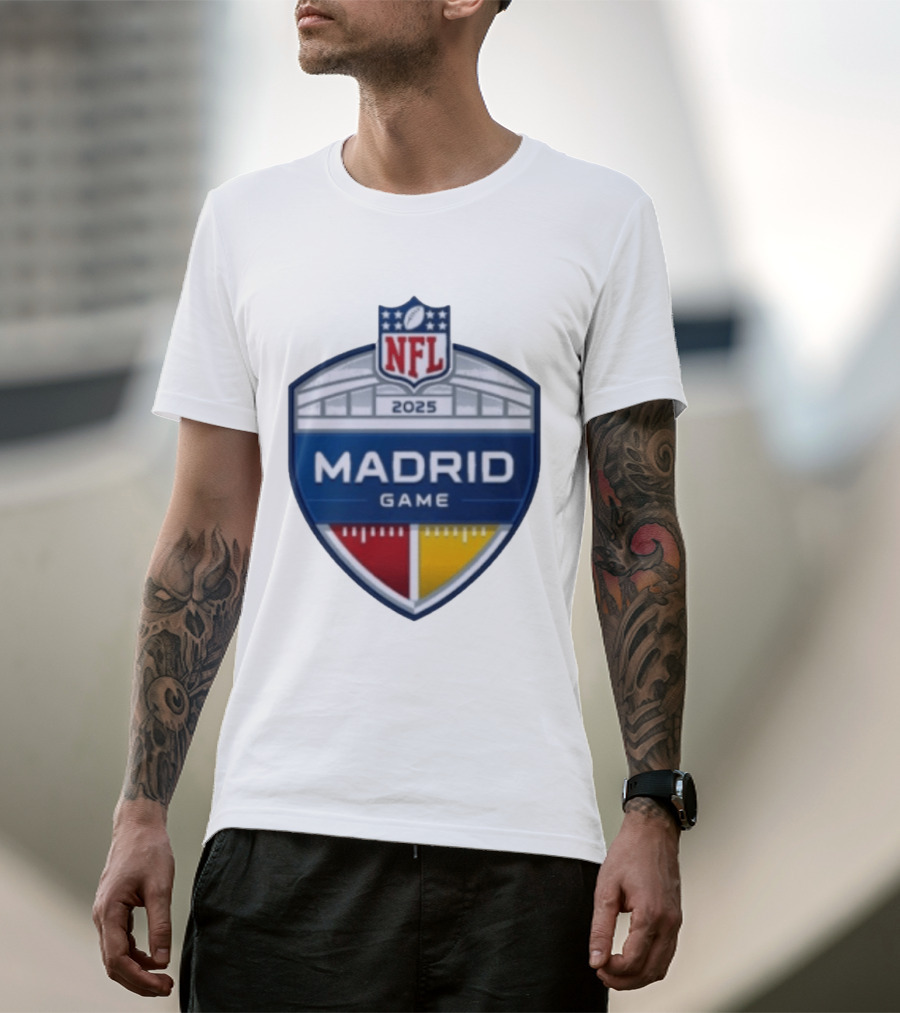 NFL 2025 Madrid Game Event T-Shirt