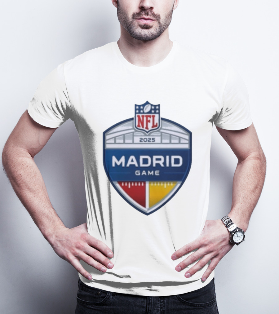 NFL 2025 Madrid Game Event T-Shirt