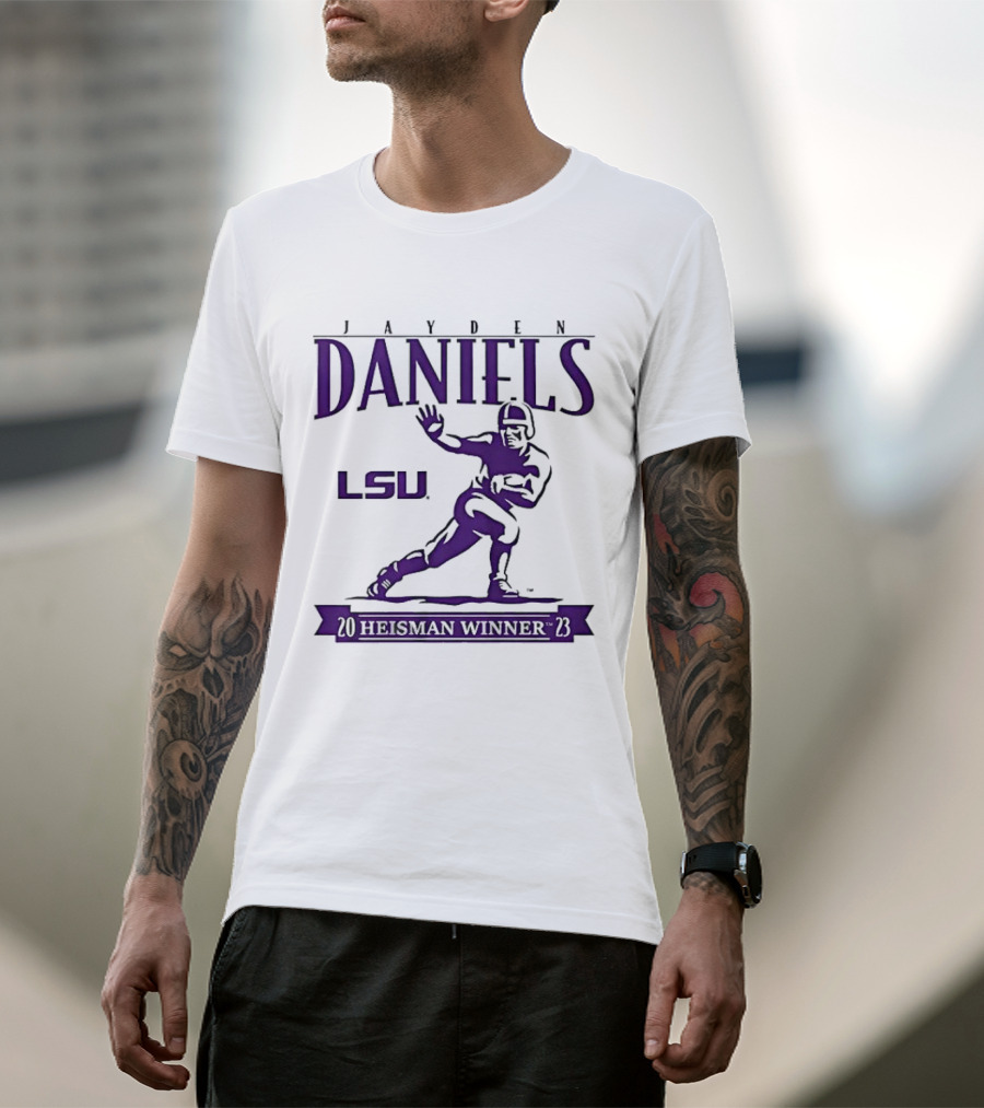 Jayden Daniels LSU Heisman Winner 2023 T-Shirt