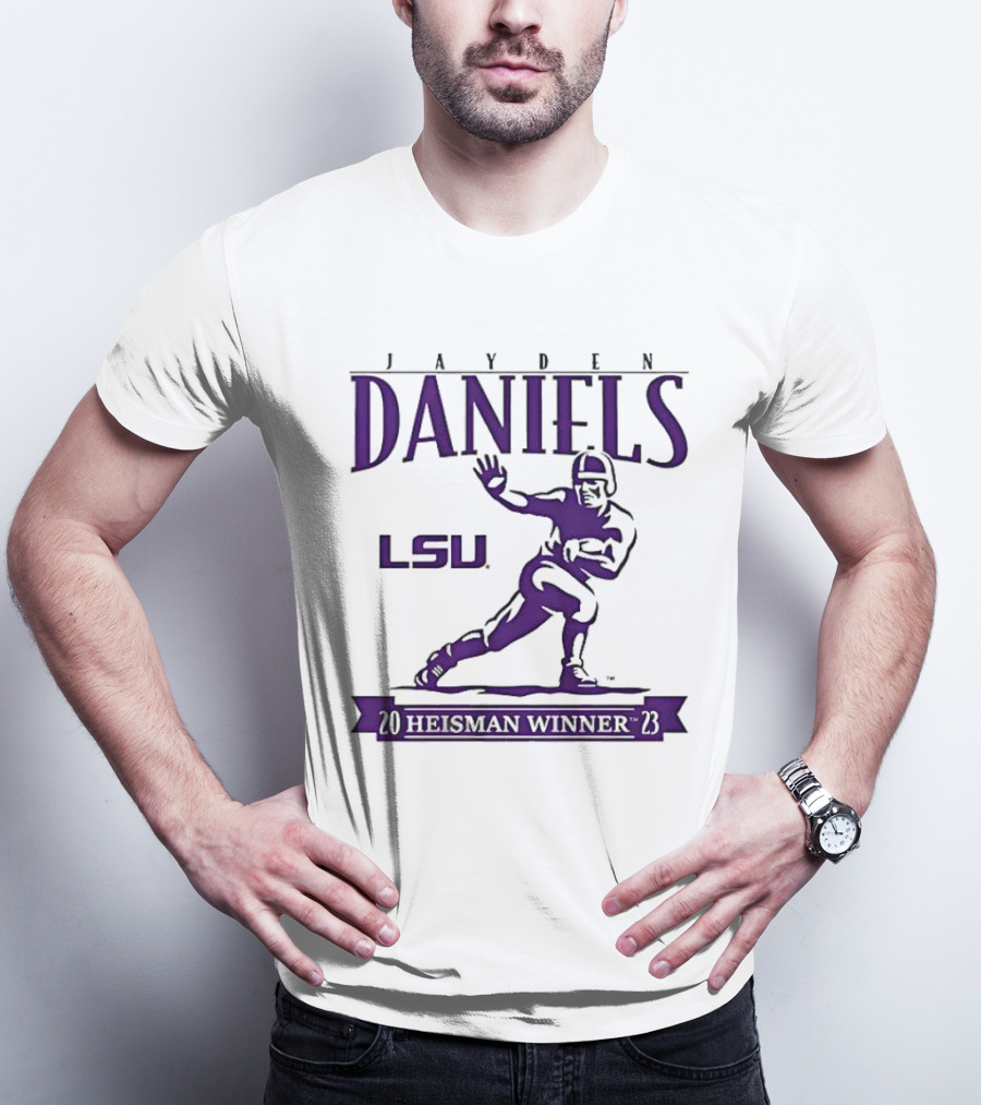 Jayden Daniels LSU Heisman Winner 2023 T-Shirt