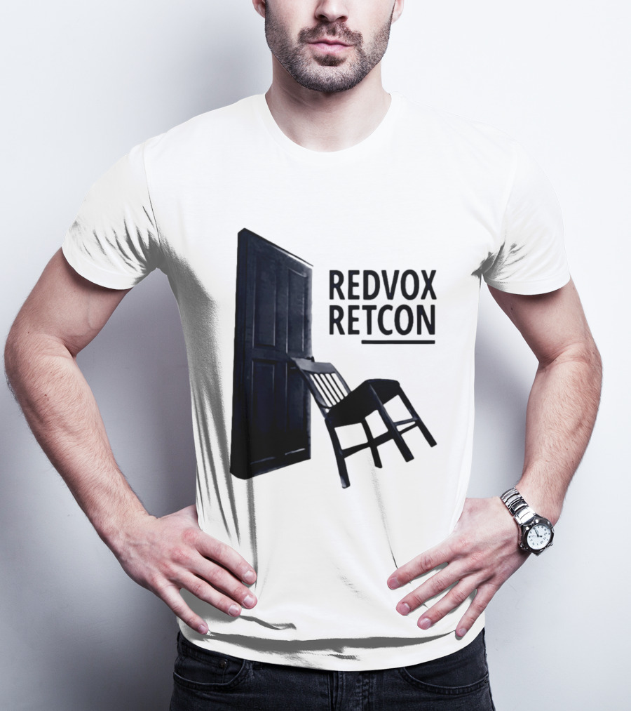 Red Vox Retcon Album Door And Chair T-Shirt