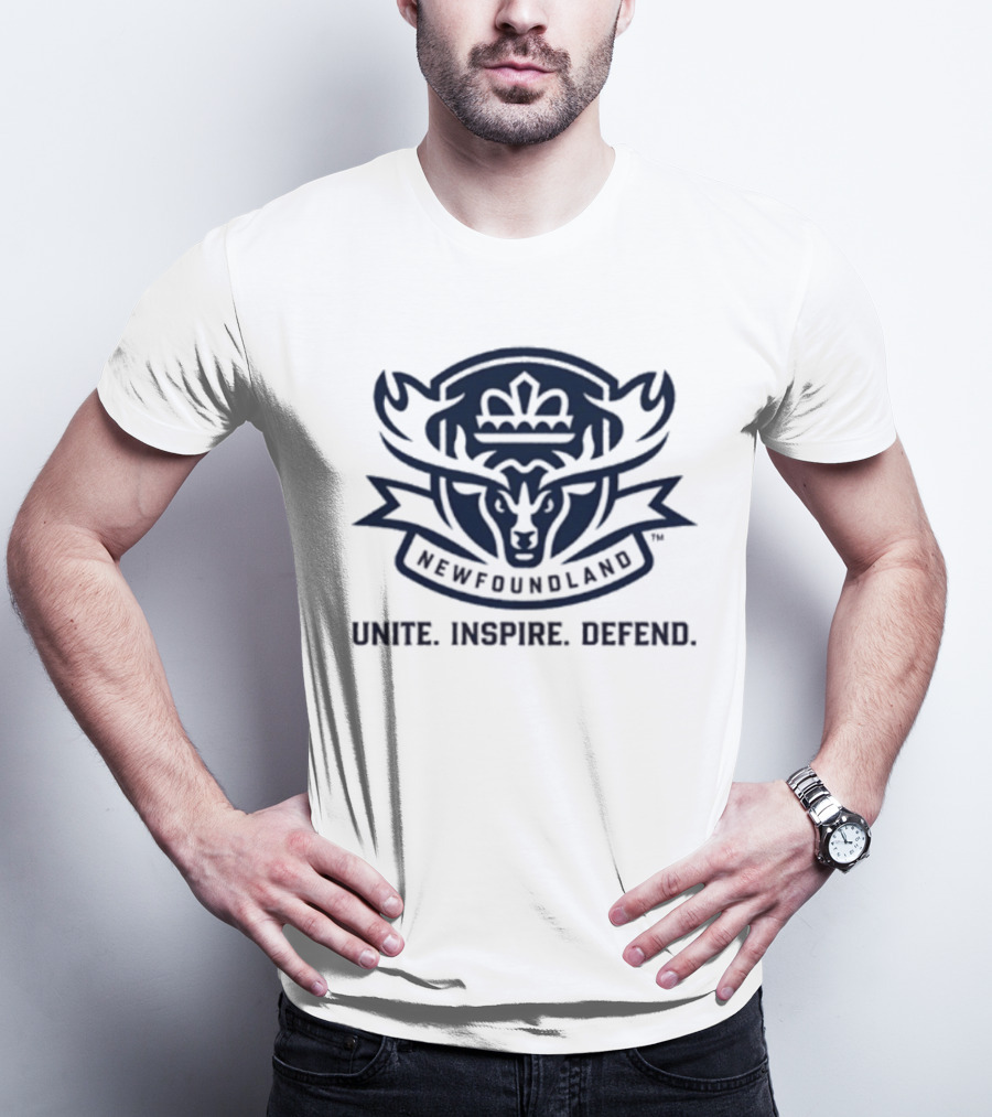 Newfoundland Regiment Unite Inspire Defend 2025 T-Shirt