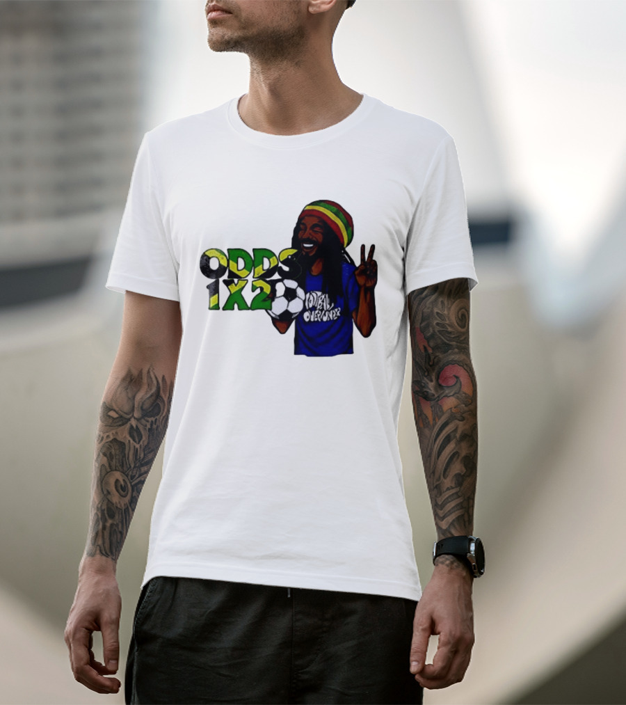 ODDS 1X2 Jangan Masukan Unsur Cinta Dalam Les Football Over Under T-Shirt