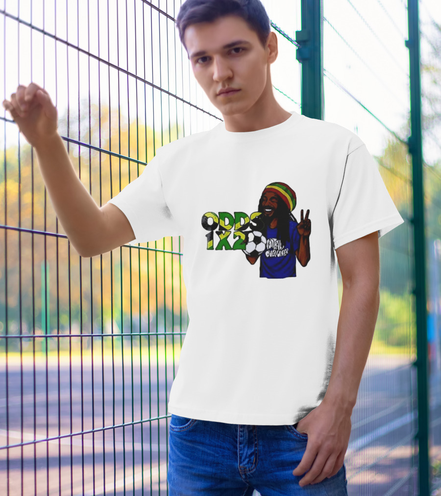 ODDS 1X2 Jangan Masukan Unsur Cinta Dalam Les Football Over Under T-Shirt