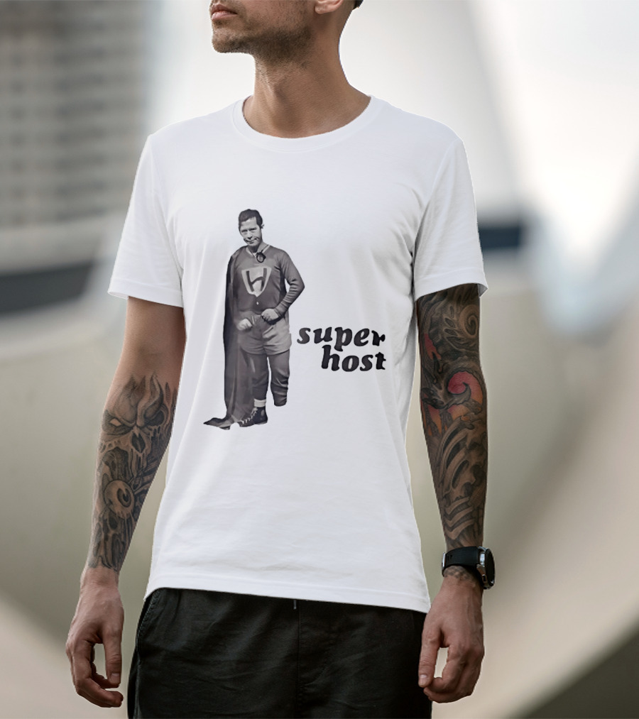 WUAB 43 Cleveland Superhost Lorain Retro Hero T-Shirt
