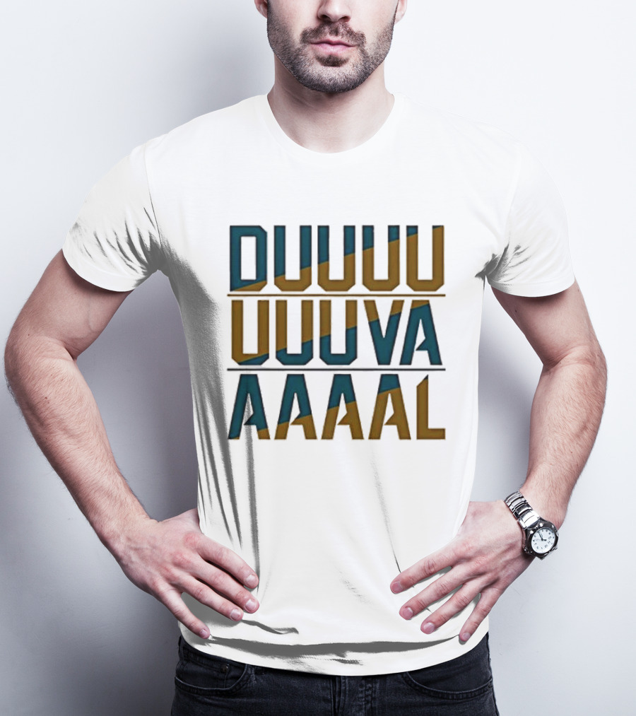 DUUUUUUUUVAAAAAL Jacksonville Jaguars Football Spirit T-Shirt