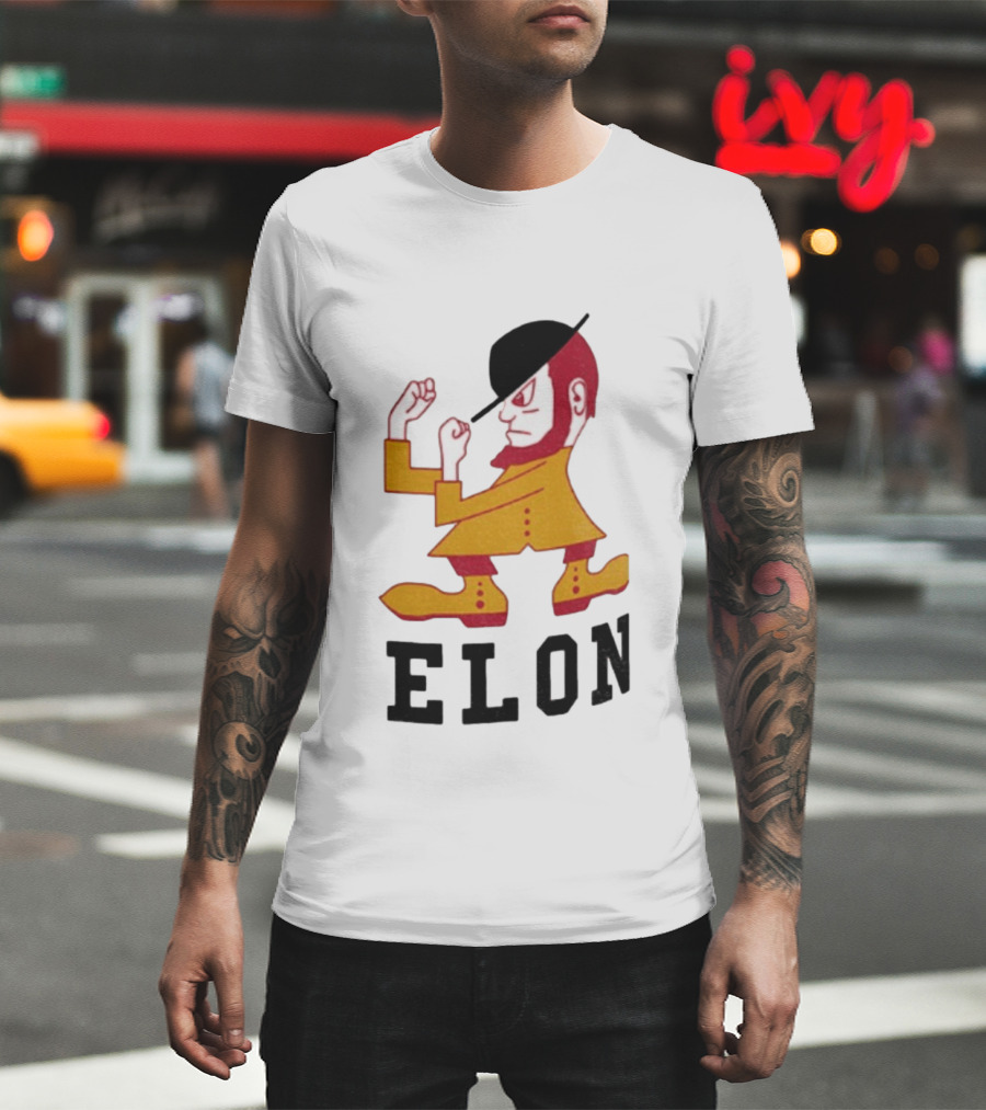 Elon Fighting Christian T-Shirt