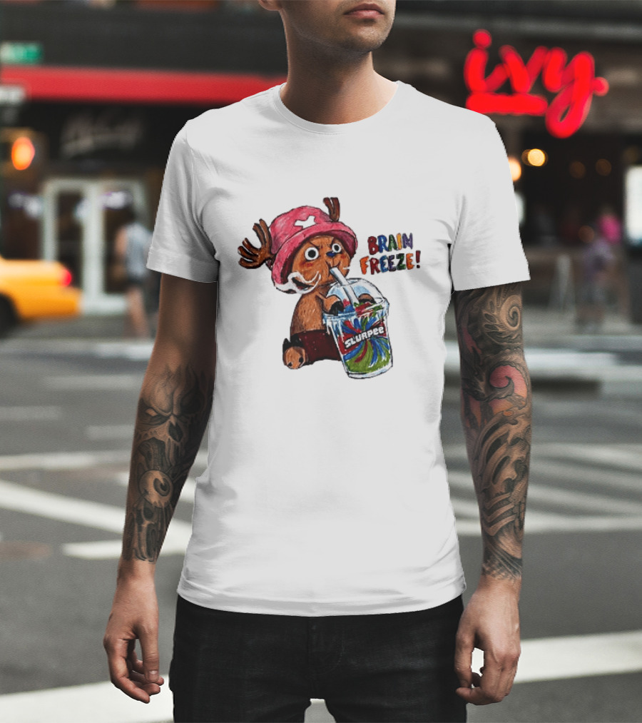 Tony Tony Chopper Slurpee Brain Freeze One Piece T-Shirt