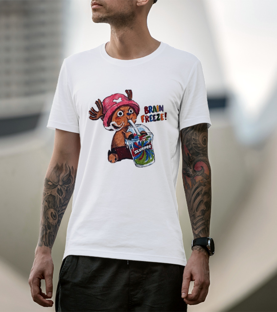 Tony Tony Chopper Slurpee Brain Freeze One Piece T-Shirt