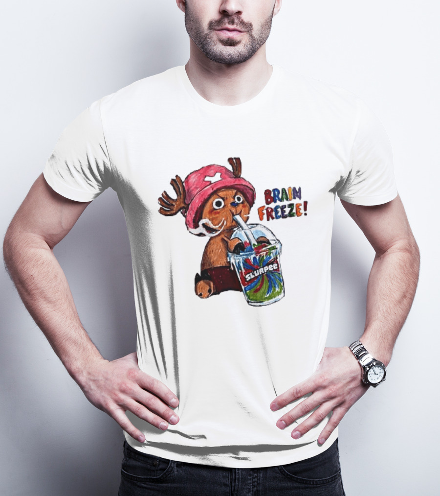 Tony Tony Chopper Slurpee Brain Freeze One Piece T-Shirt